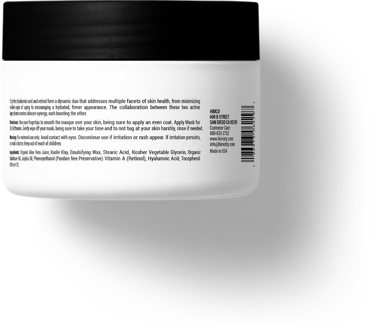 Retinol & Hyaluronic Collagen Boosting Mask – HIMistry Naturals